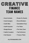 257 Finance Team Names That Are Funny And Creative
