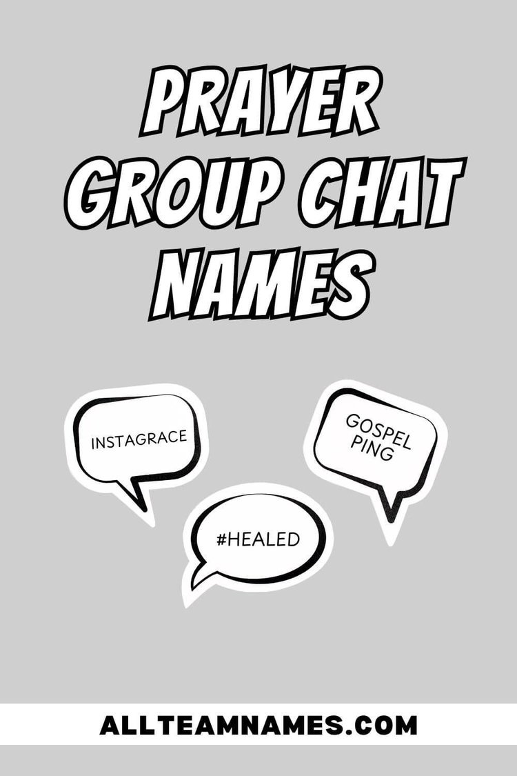 255 Uplifting Prayer Group Names To Strengthen Your Faith
