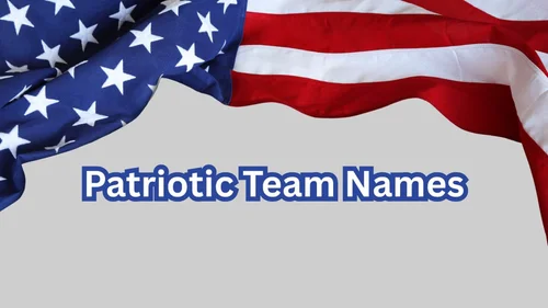 187 Patriotic Team Names That Celebrate America With Style