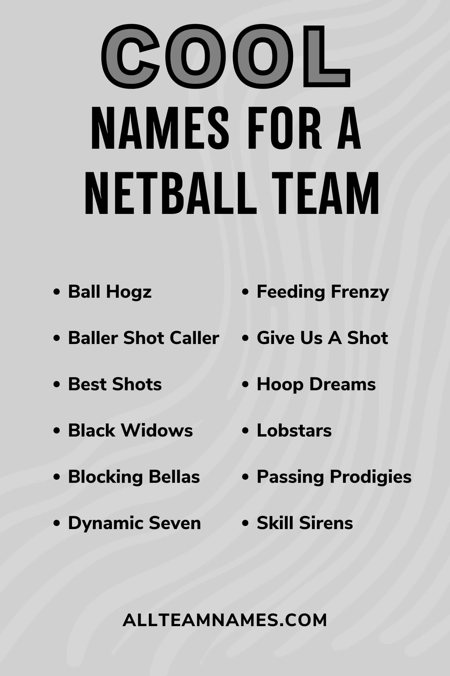 175 Netball Team Names That Score Major Points 175 Netball Team Names That Score Major Points