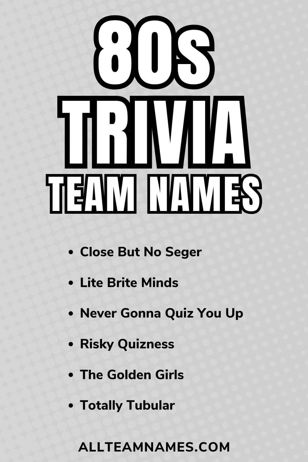 500+ Quiz And Trivia Team Names (Funny, Best And Clever)