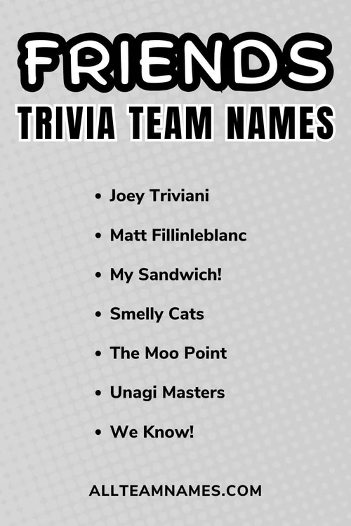 500+ Quiz And Trivia Team Names (Funny, Best And Clever)