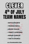 187 Patriotic Team Names That Celebrate America With Style