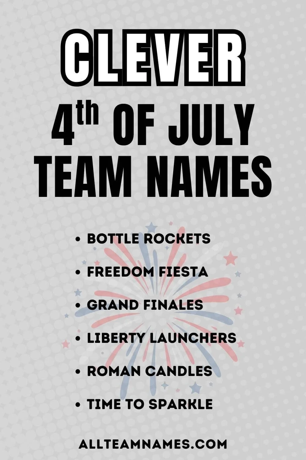 187 Patriotic Team Names That Celebrate America With Style
