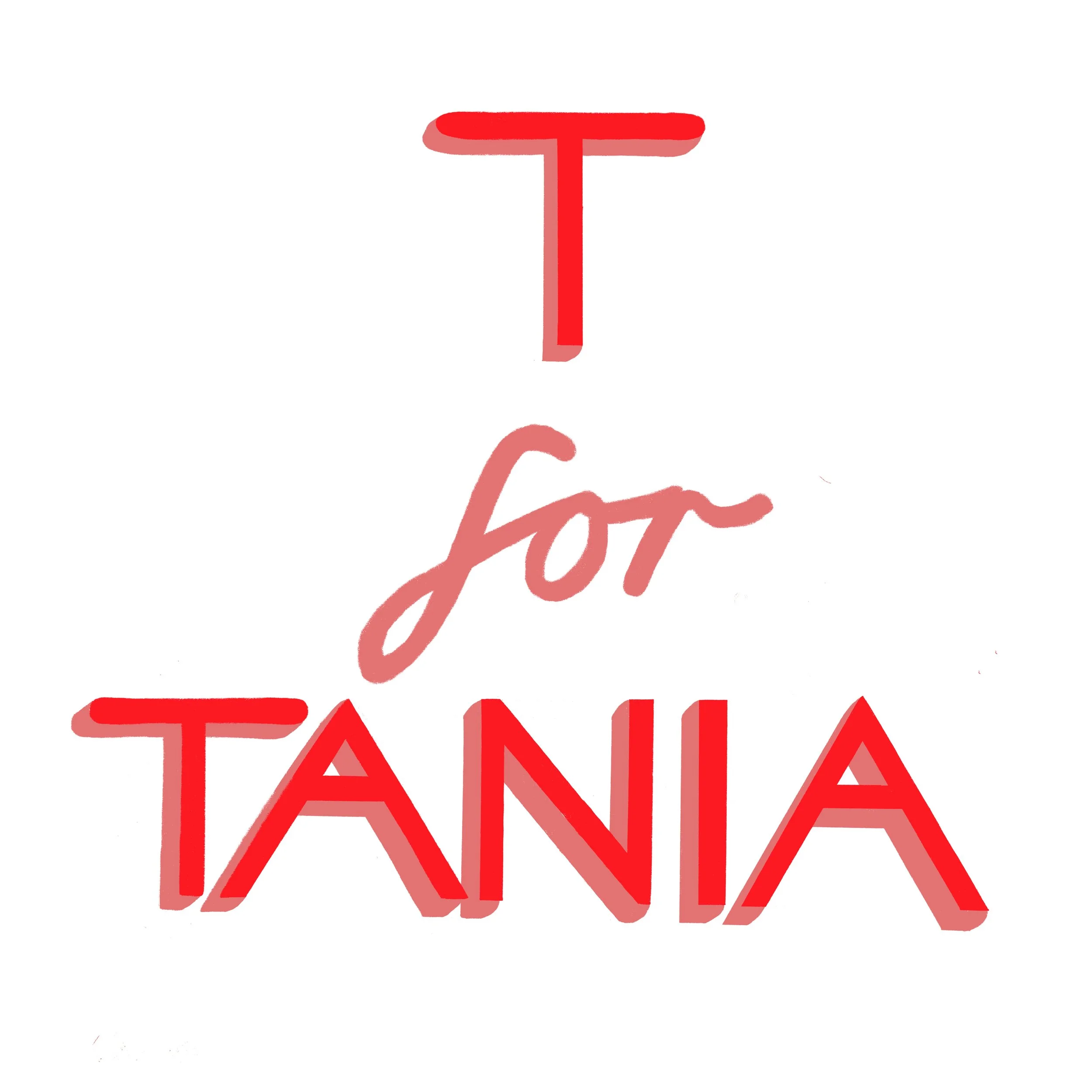 Tania Name Wallpaper