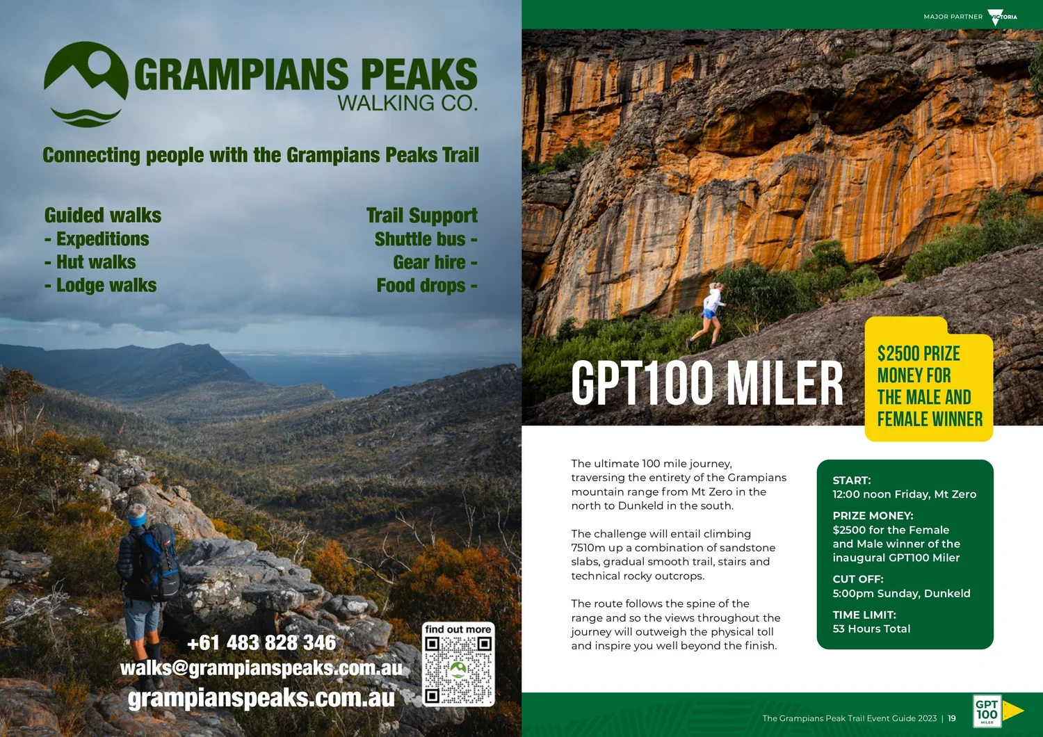 Event Guide | GRAMPIANS PEAKS TRAIL 100 MILER