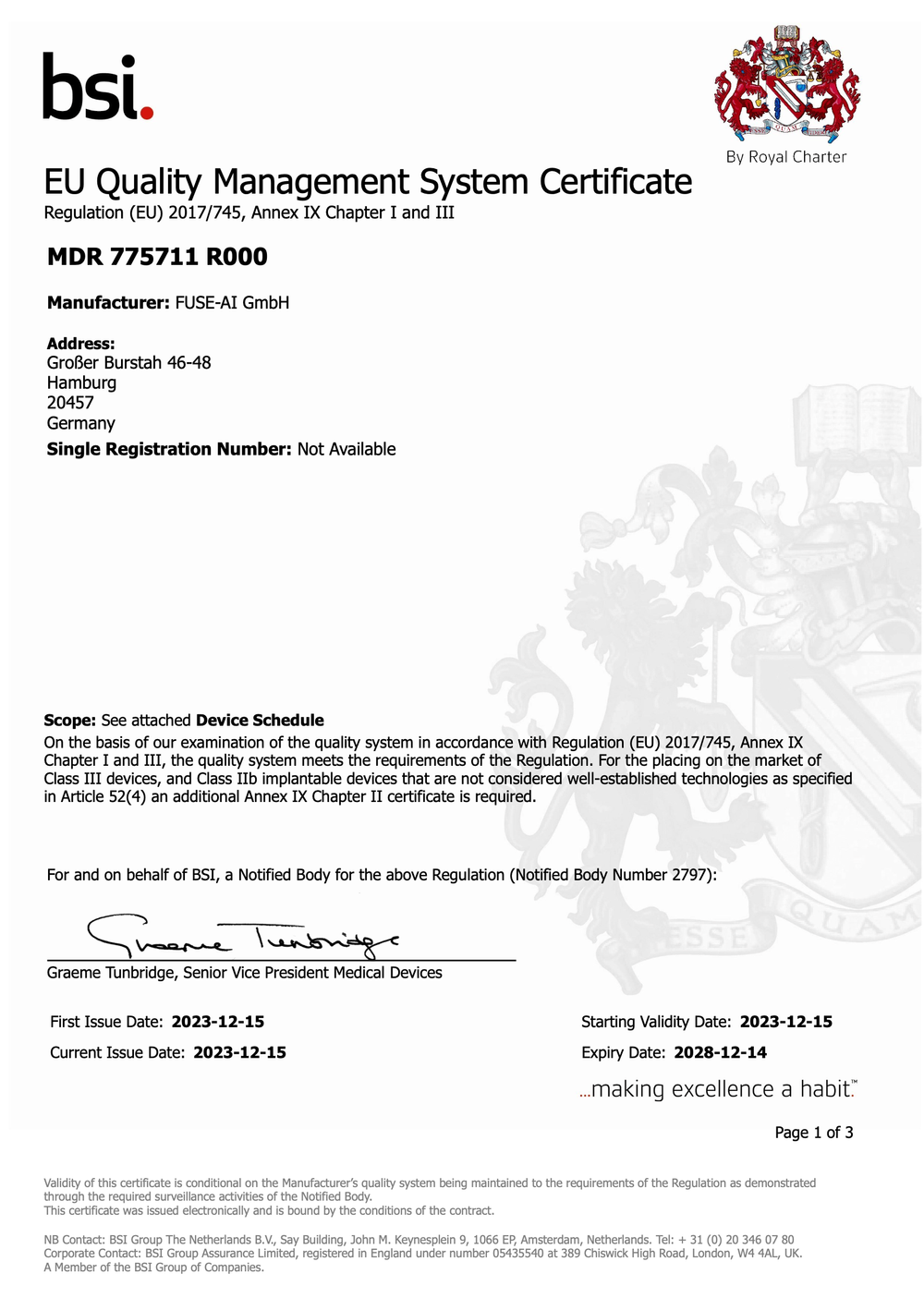 Zertifikate — FUSE-AI - Künstliche Intelligenz in der Radiologie