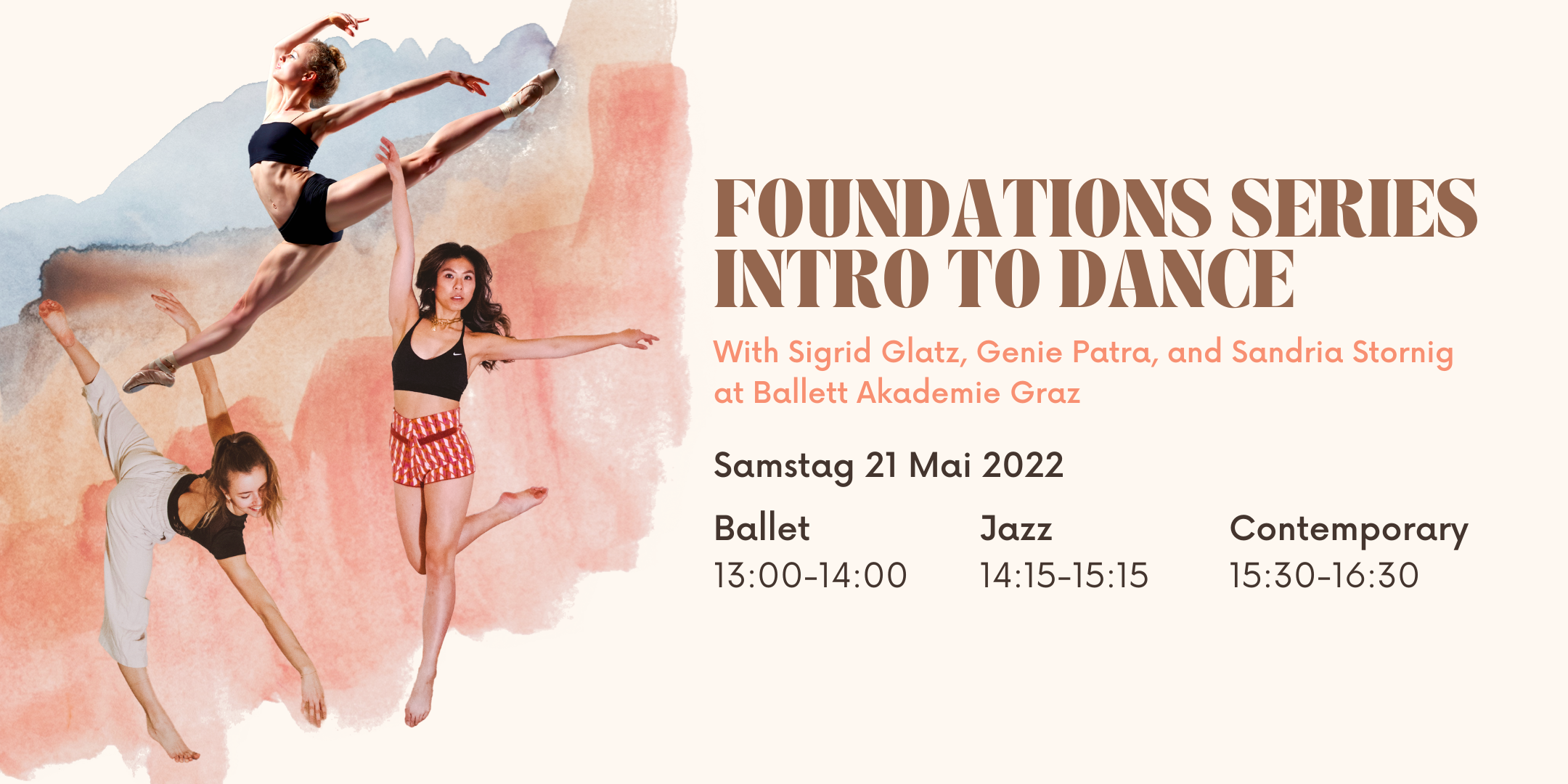 Foundations Series: Intro to Ballet, Jazz, and Contemporary Dance ...