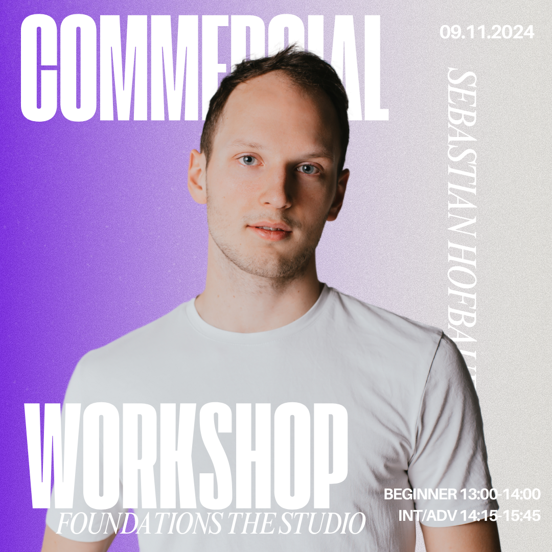 1 Class Commercial Workshop - Foundations Dance Collective