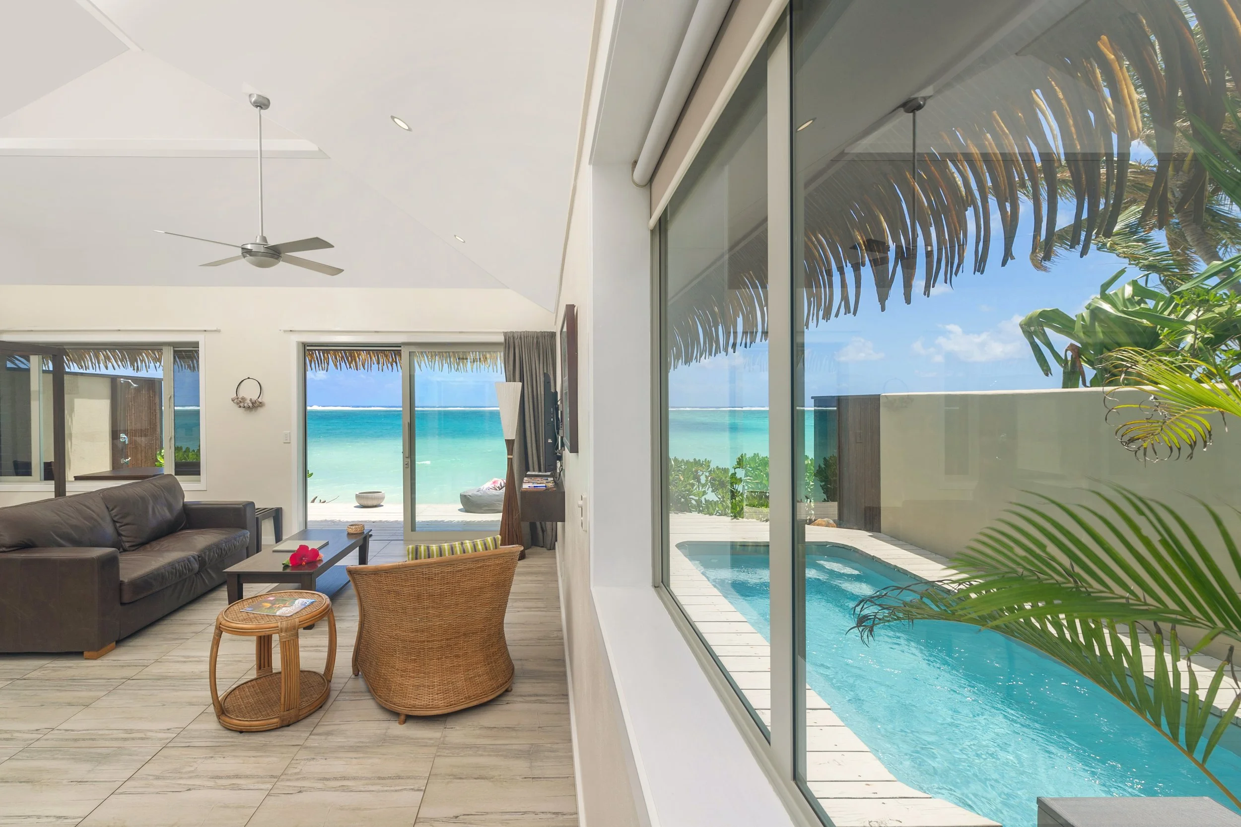 Luxury Beachfront Villas Gallery — Sea Change Villas Rarotonga