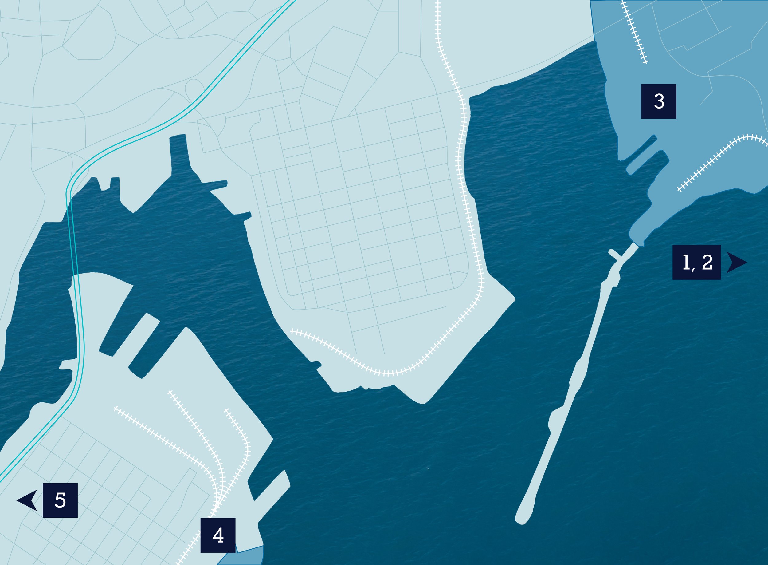 PORT MAP — Port Saint John FR