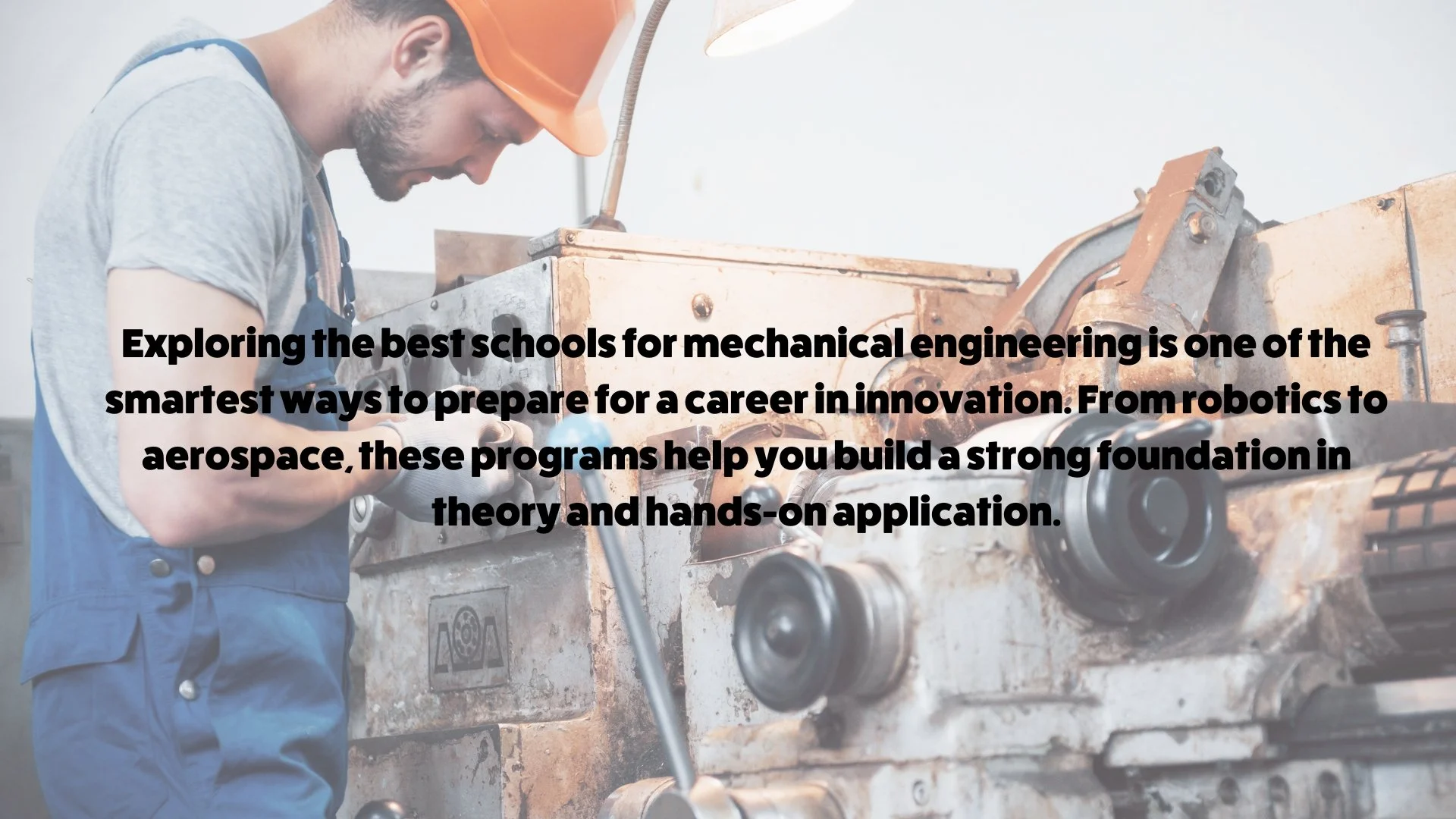 Best Schools for Mechanical Engineering in 2025 : 20 Top-Ranked ...