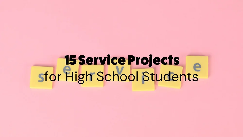15 Service Projects for High School Students — Inspirit AI
