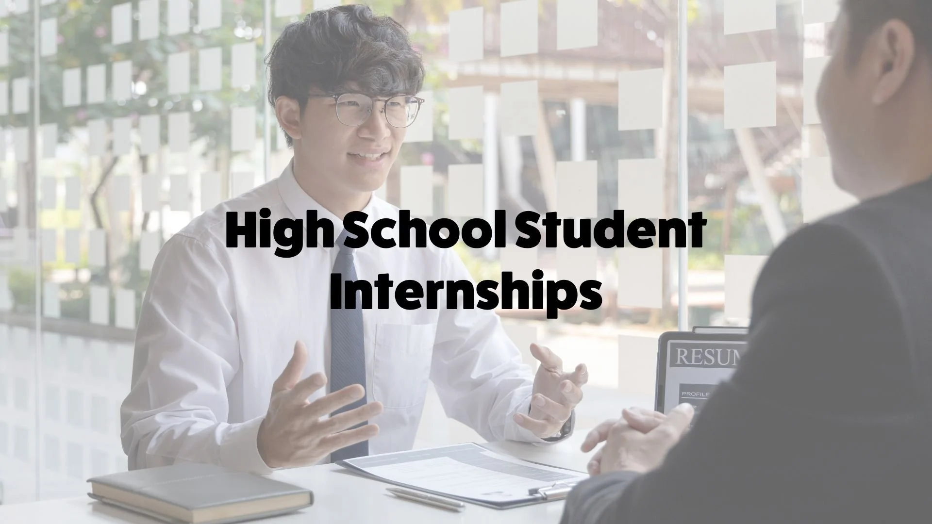 15 High School Student Internships — Inspirit AI