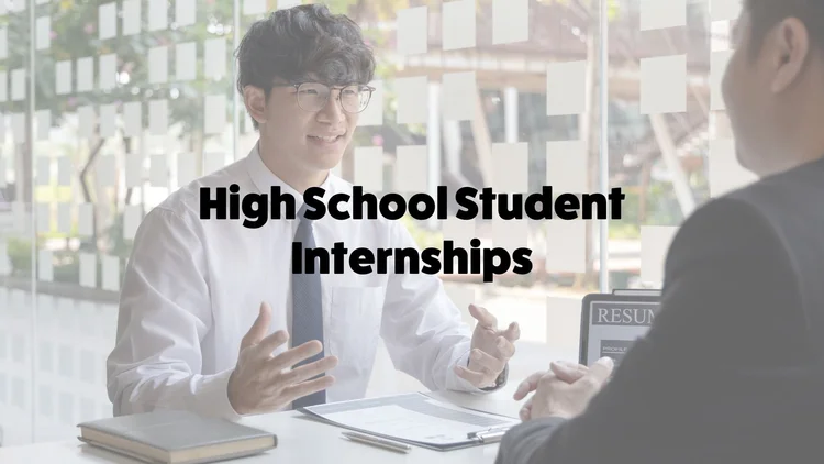 15 High School Student Internships — Inspirit AI