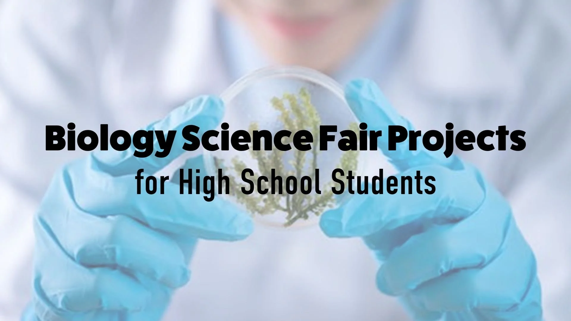 Biology Science Fair Projects for High School Students — Inspirit AI