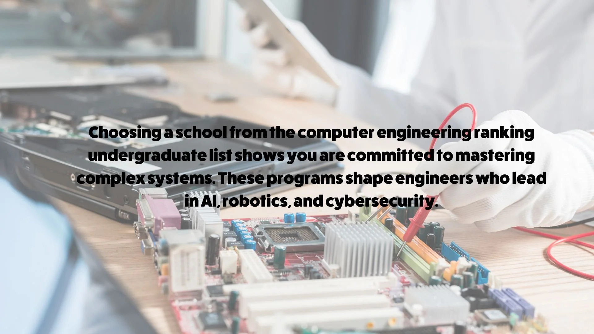 2025 Computer Engineering Ranking Undergraduate : Top 100 Best Programs ...