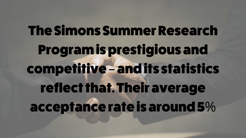 From Passion to Prestige: The Simons Summer Research Program — Inspirit AI