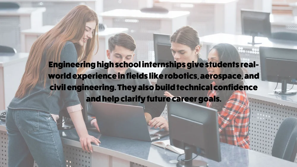 75+ Engineering High School Internships : Must-Apply Opportunities for ...