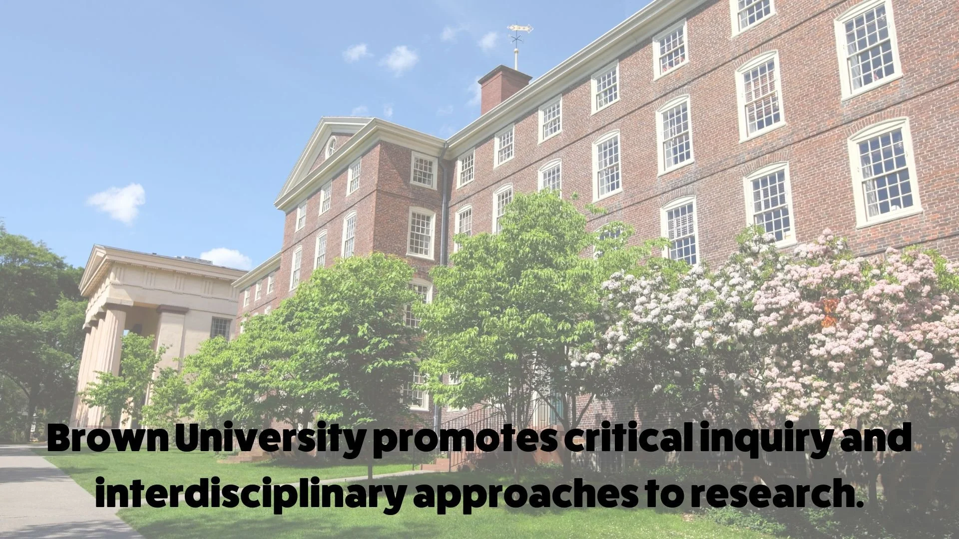 What is Brown Known For? Serving the Community, Nation, and World ...