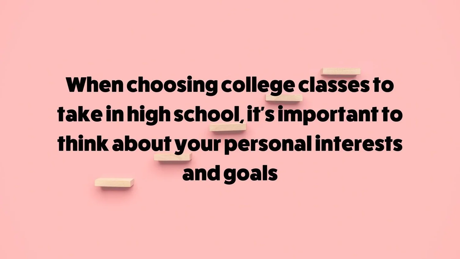 How To Choose The Right College Classes To Take In High School