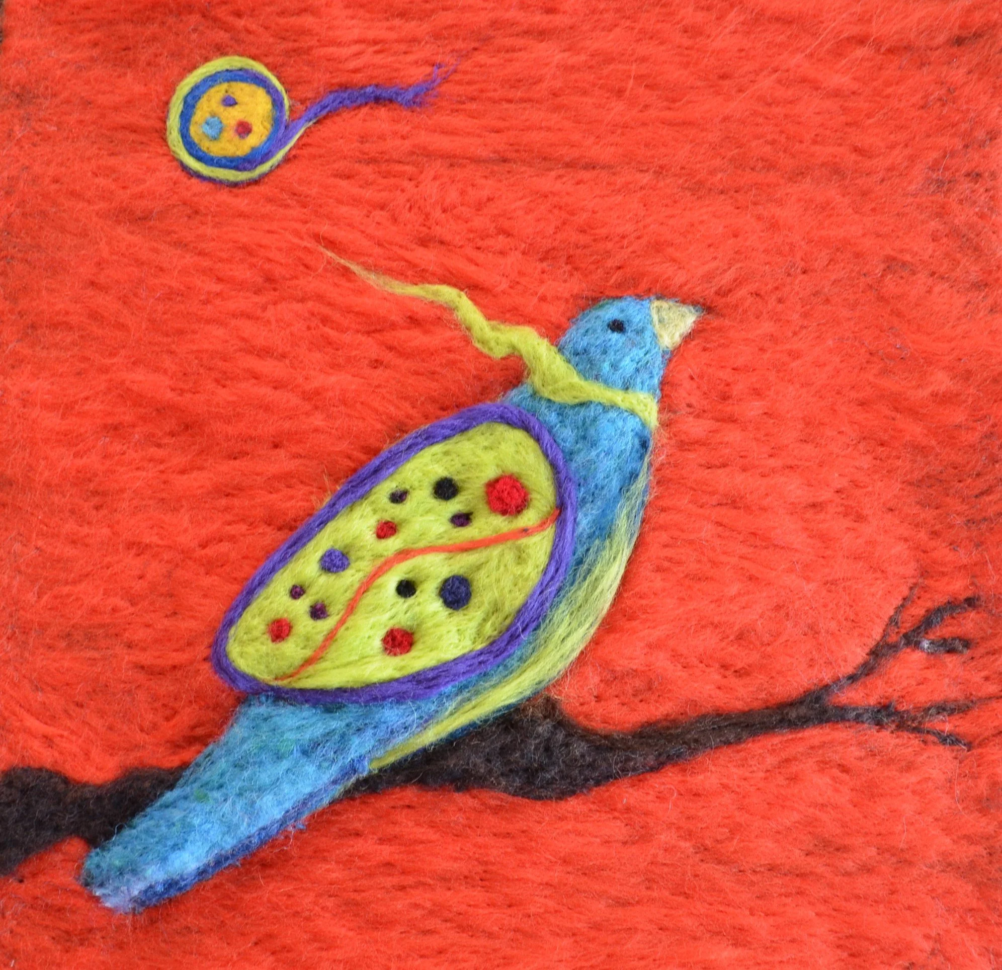 Needle Felting Birds — Joan Molloy Slack, Artist, Teacher, Tour Guide ...