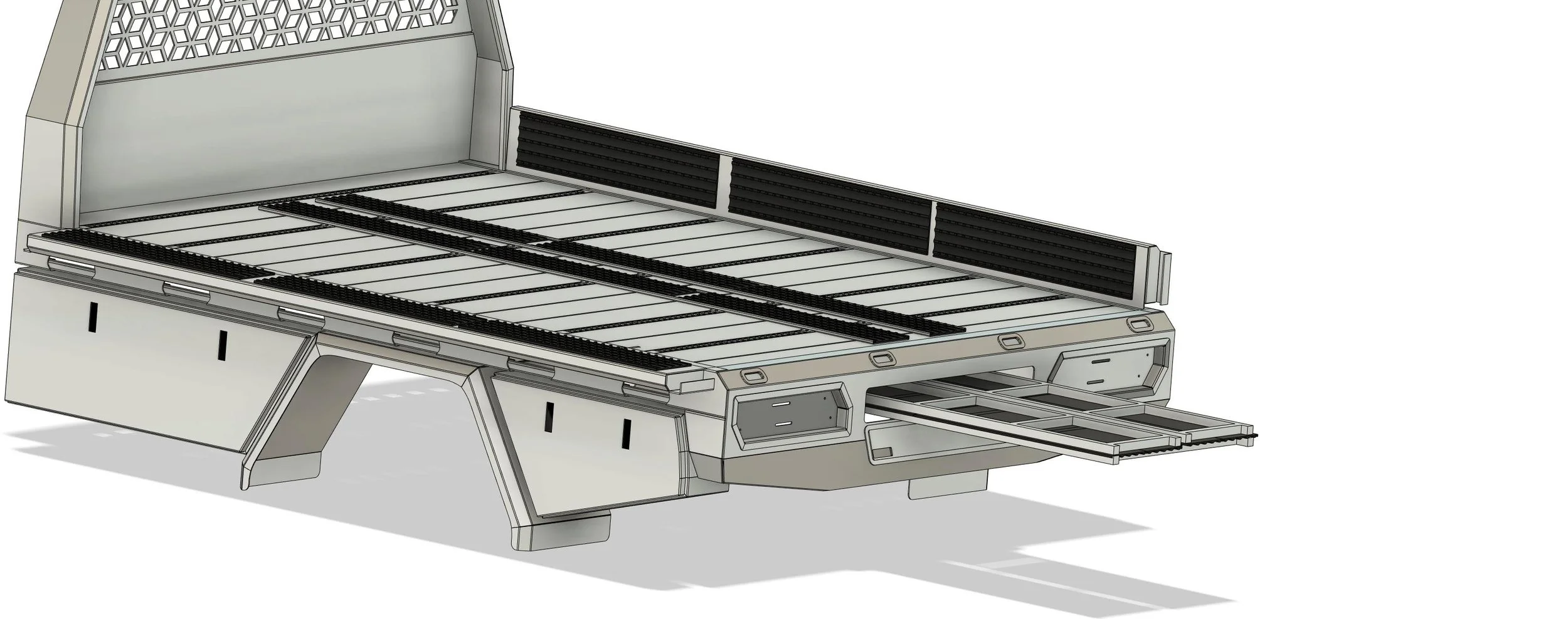 Sled Deck Flatbed — Dropout Fabrication