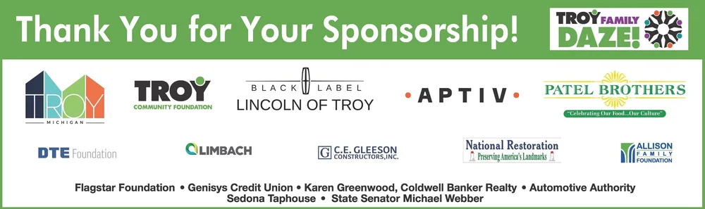 Sponsors — Troy Family Daze