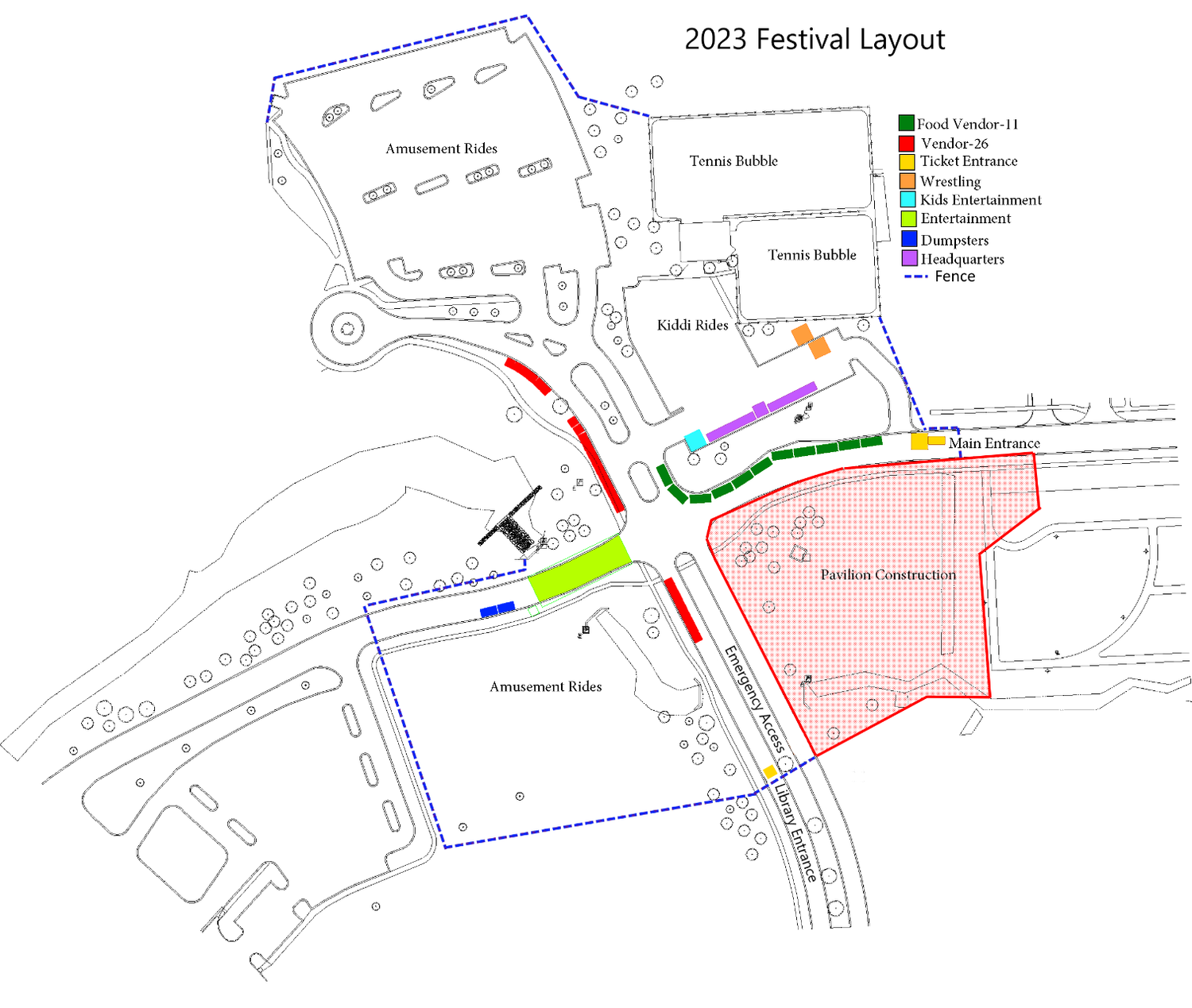 Schedule/Map — Troy Family Daze