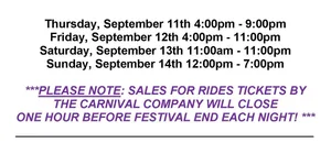 Schedule/Map/FAQs — Troy Family Daze