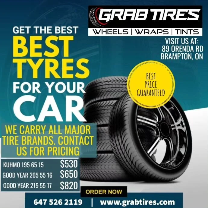 Our Work — Grab Tires