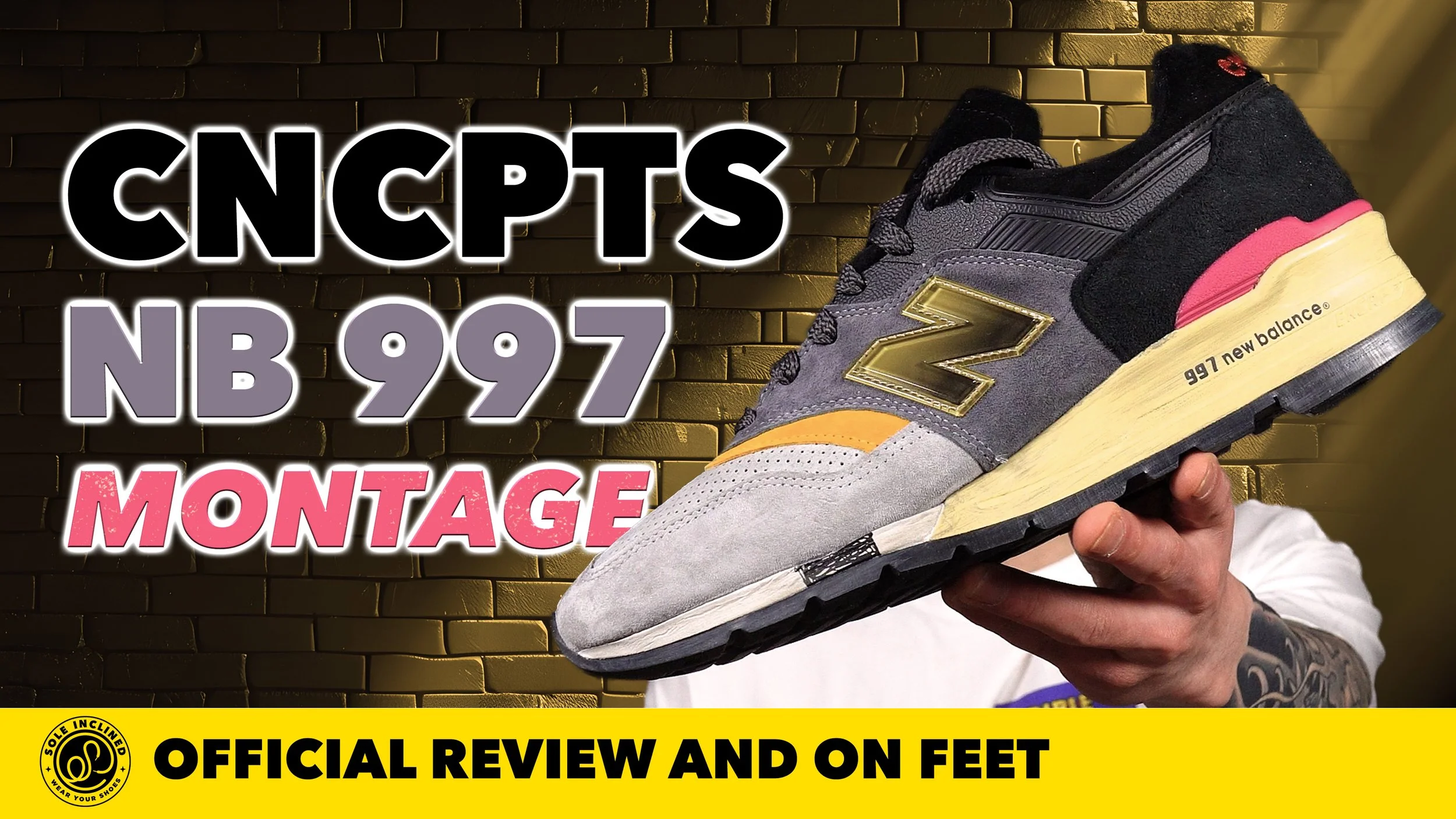 CNCPTS New Balance 997 'Montage' Review — Sole Inclined