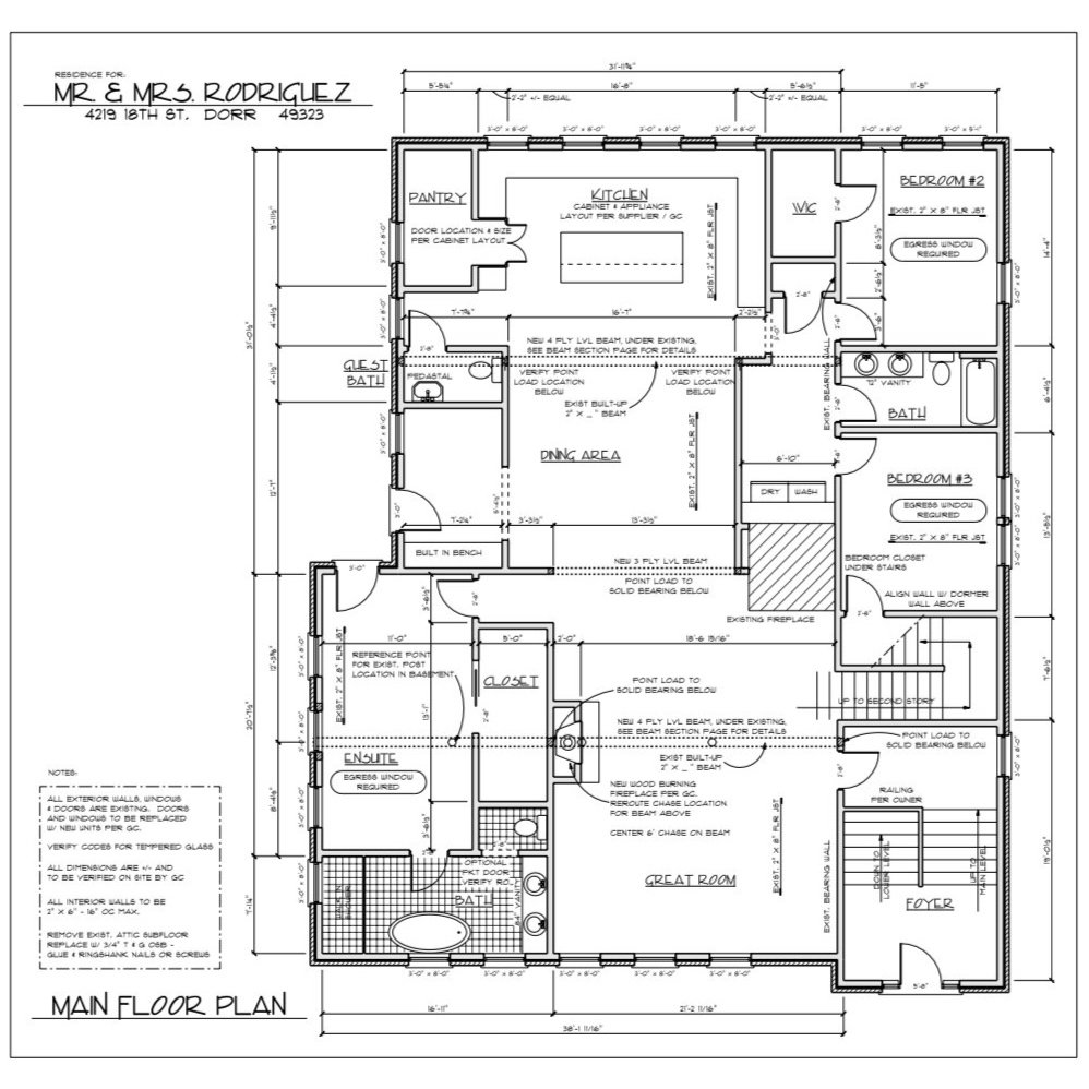 Framing Layout Plan - Infoupdate.org