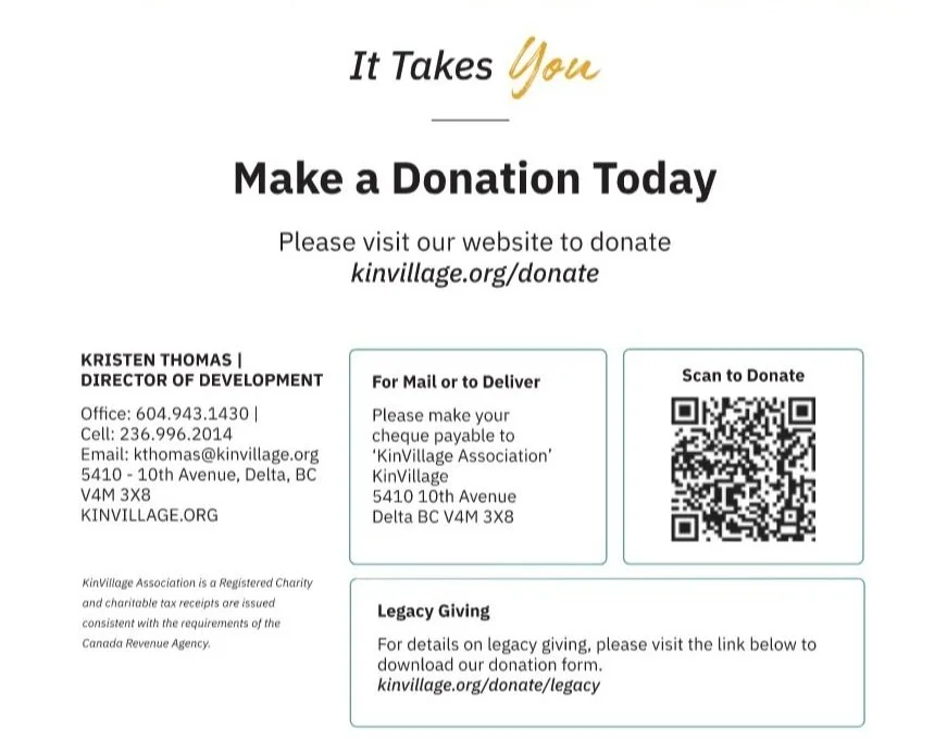 KinVillage Capital Campaign — KinVillage