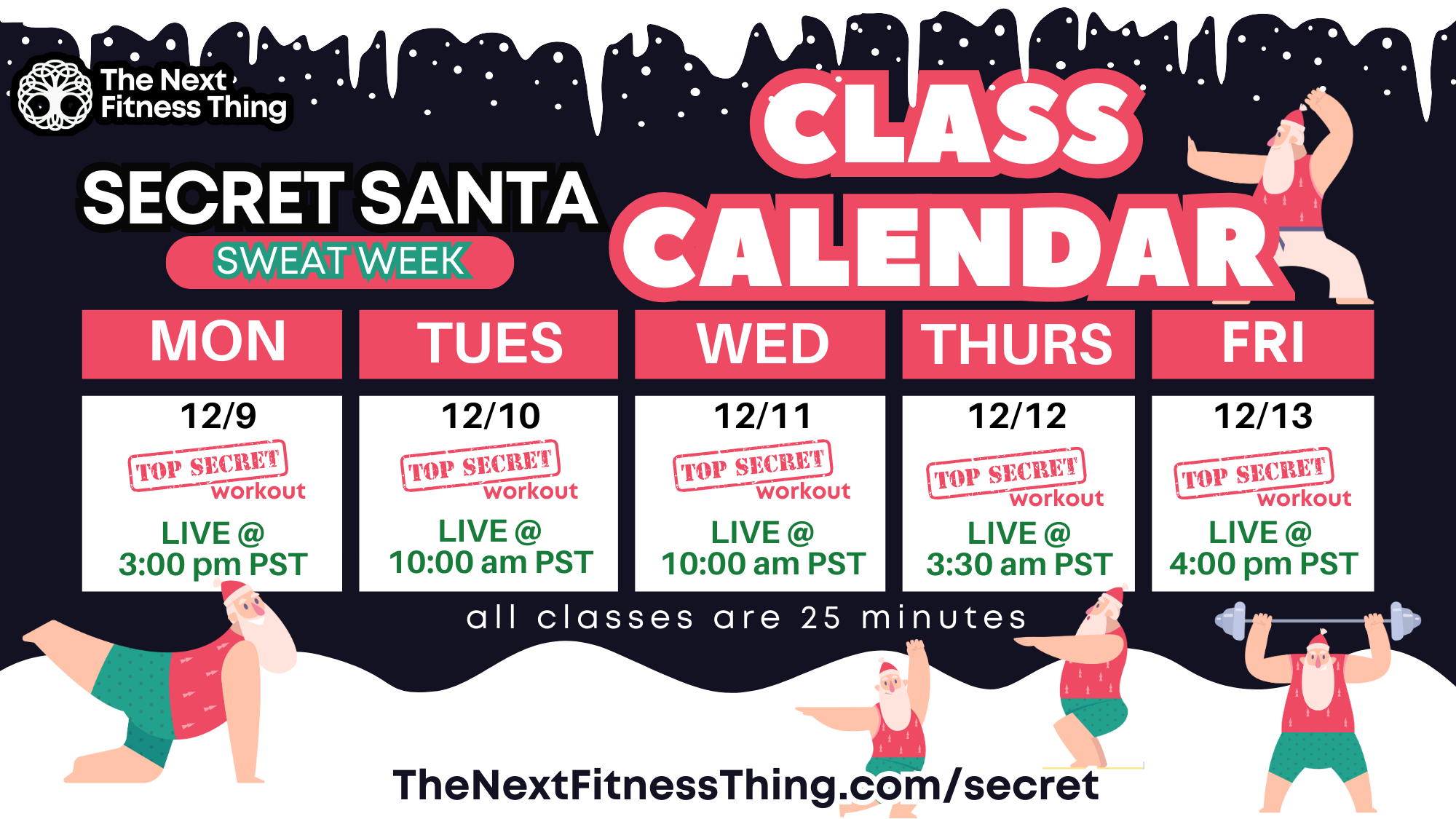 Secret Santa Challenge — The Next Fitness Thing