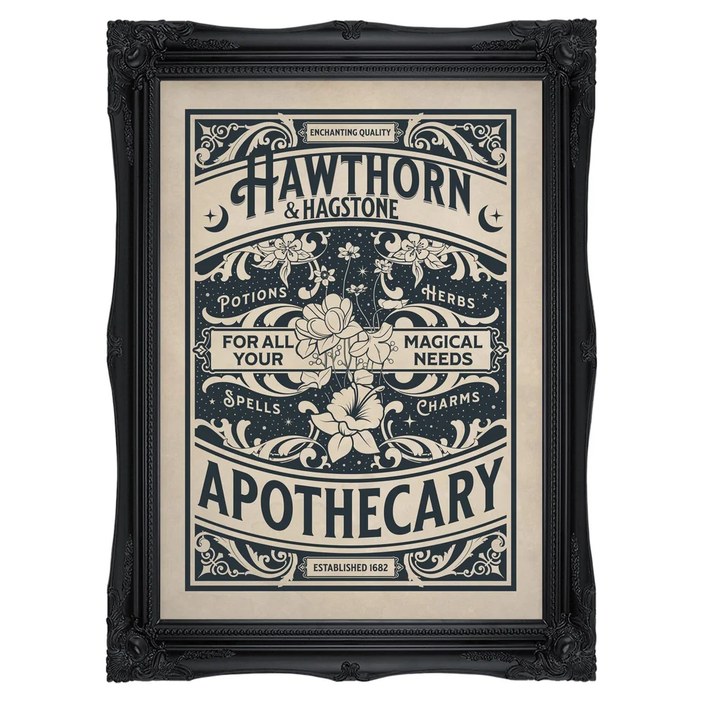 Vintage Apothecary Sign
