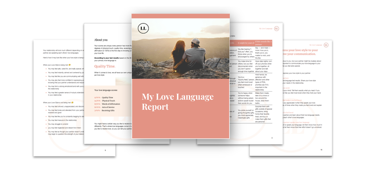 Your personalized report - inconclusive results — Love language test