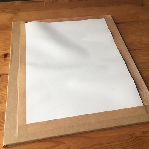 How to Stretch Watercolour Paper | Step-by-Step Guide