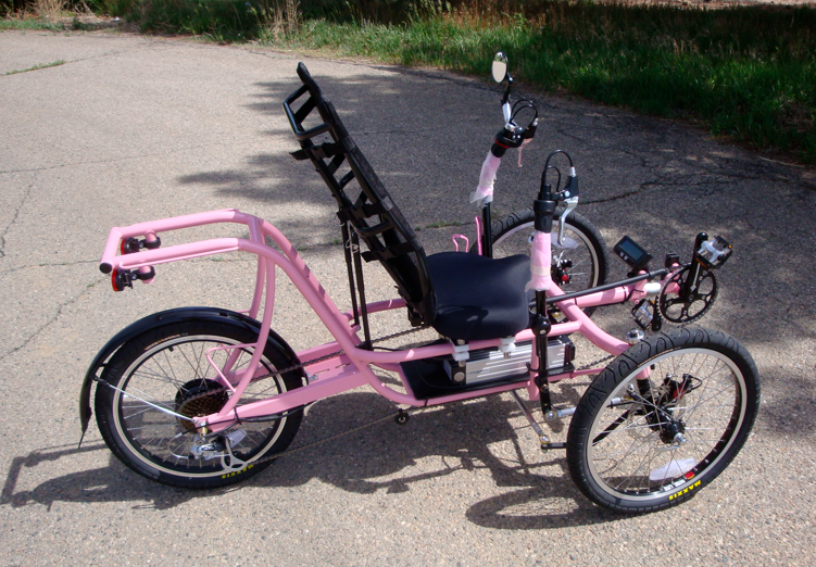SpinCycle-Electric-Recumbent-Tricycle — Precision E Bikes
