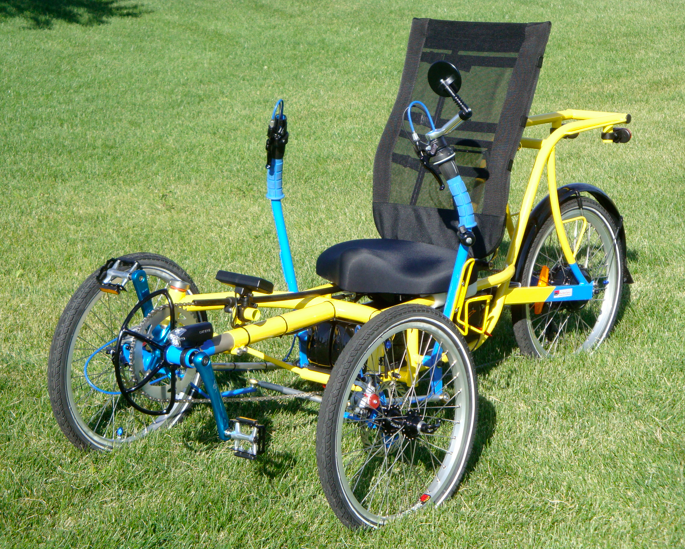 SpinCycle-Electric-Recumbent-Tricycle — Precision E Bikes