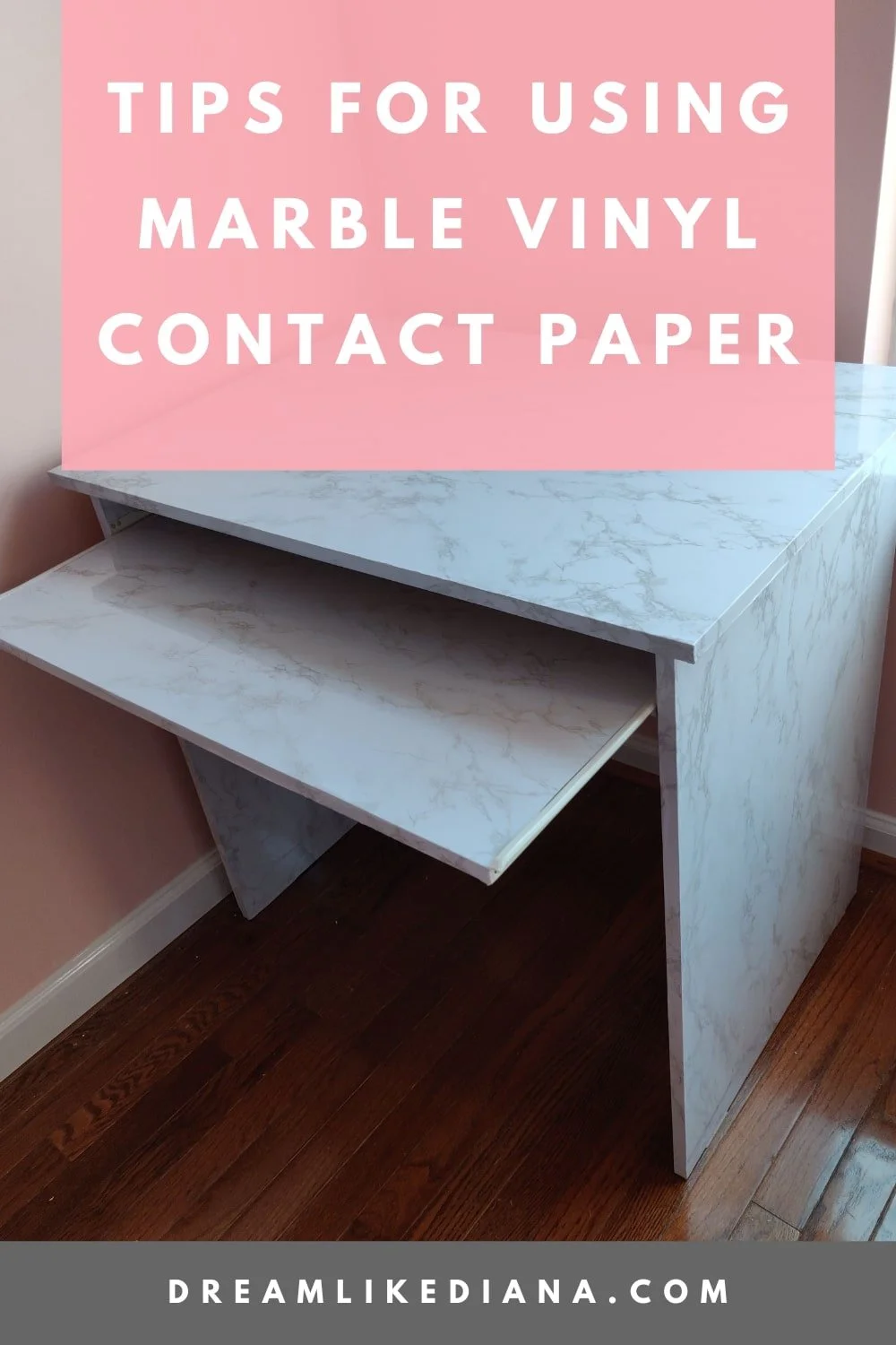 Transform Your Desk: DIY Vinyl Contact Paper Wrap Tips and Tricks ...