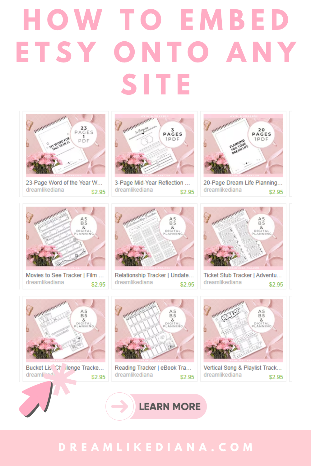 Embedding Your Etsy Shop and Products: A Complete Guide for Any Blog or Website in 2024 ...