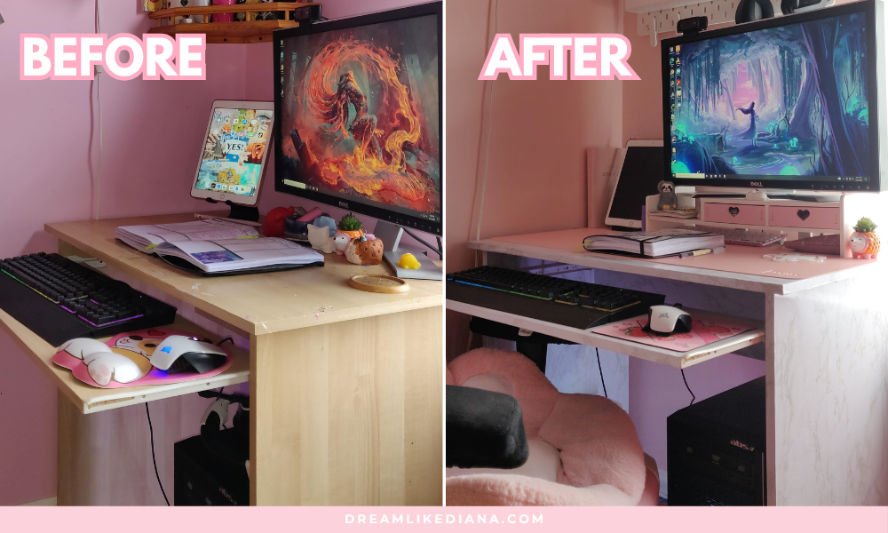 Transform Your Desk: DIY Vinyl Contact Paper Wrap Tips and Tricks ...