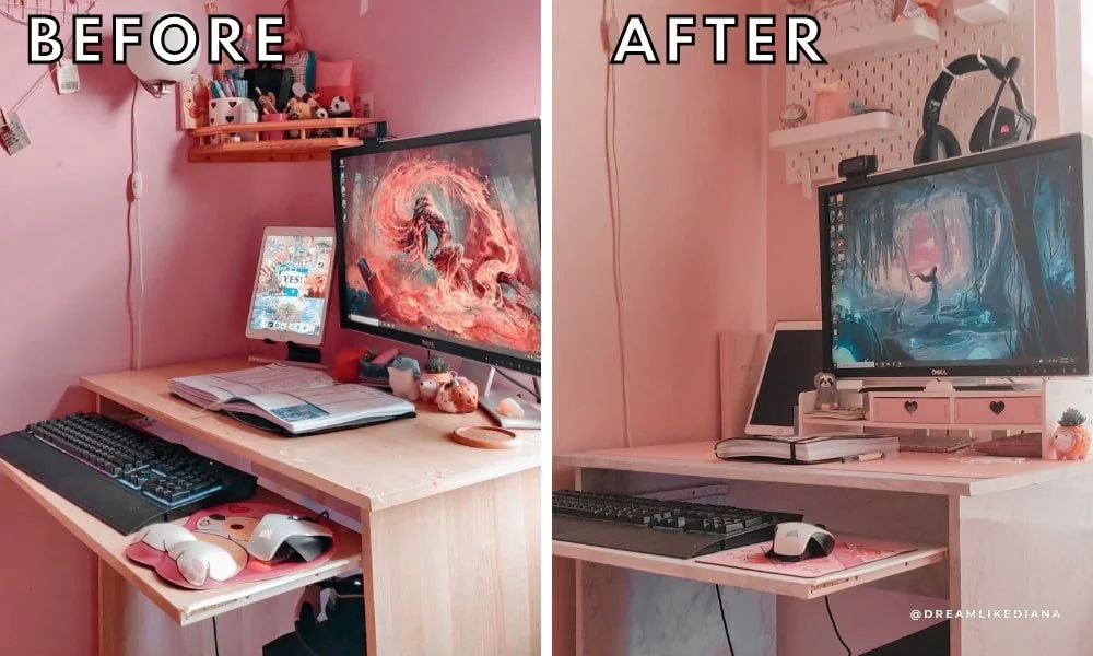 Transform Your Desk: DIY Vinyl Contact Paper Wrap Tips and Tricks ...