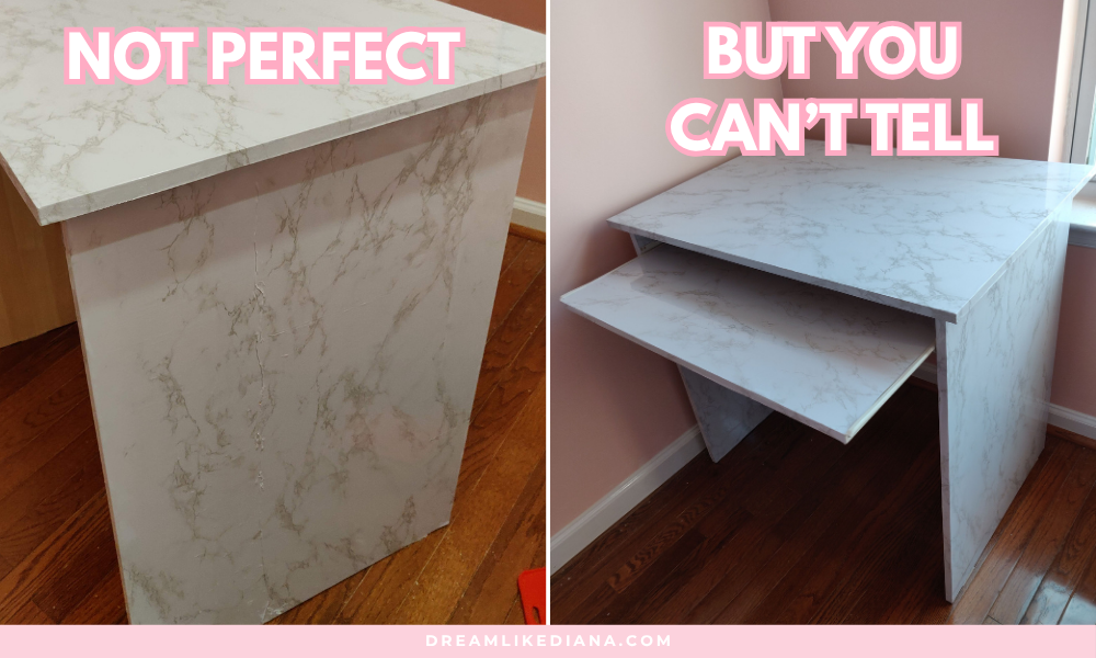 Transform Your Desk: DIY Vinyl Contact Paper Wrap Tips and Tricks ...