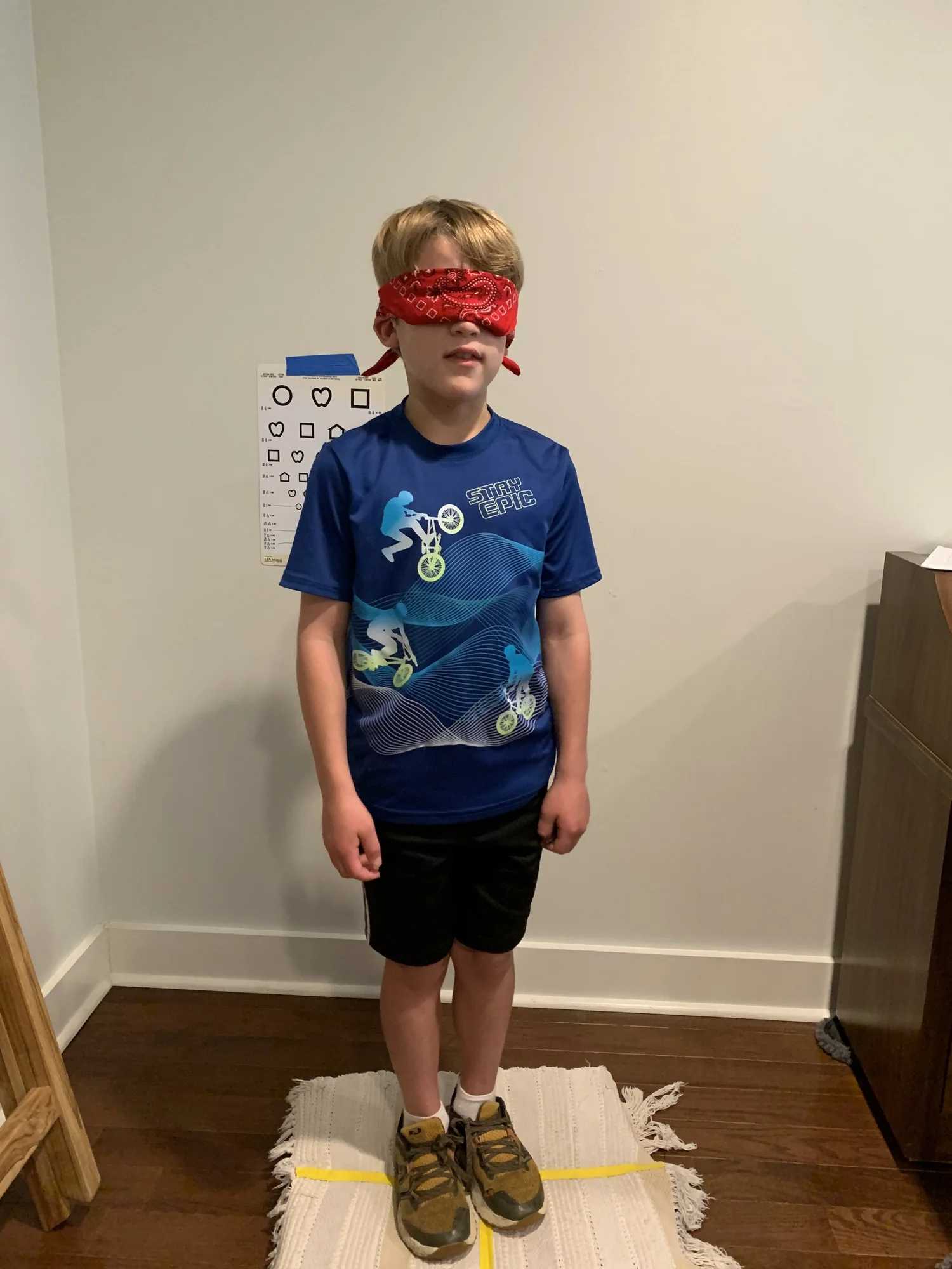 History — Pediatric Balance Scale