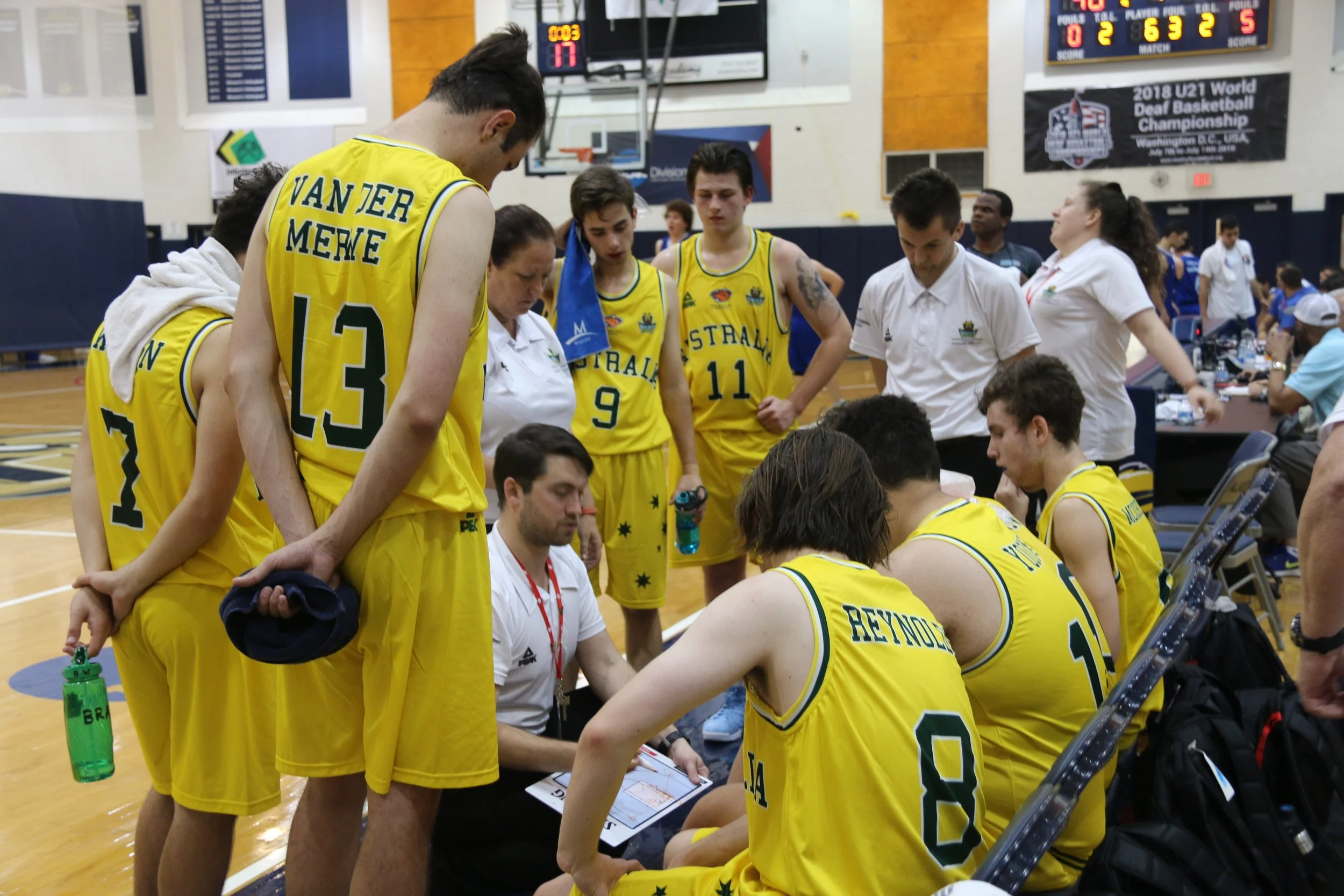 The Dingoes (U21 Mens) — Deaf Basketball Australia