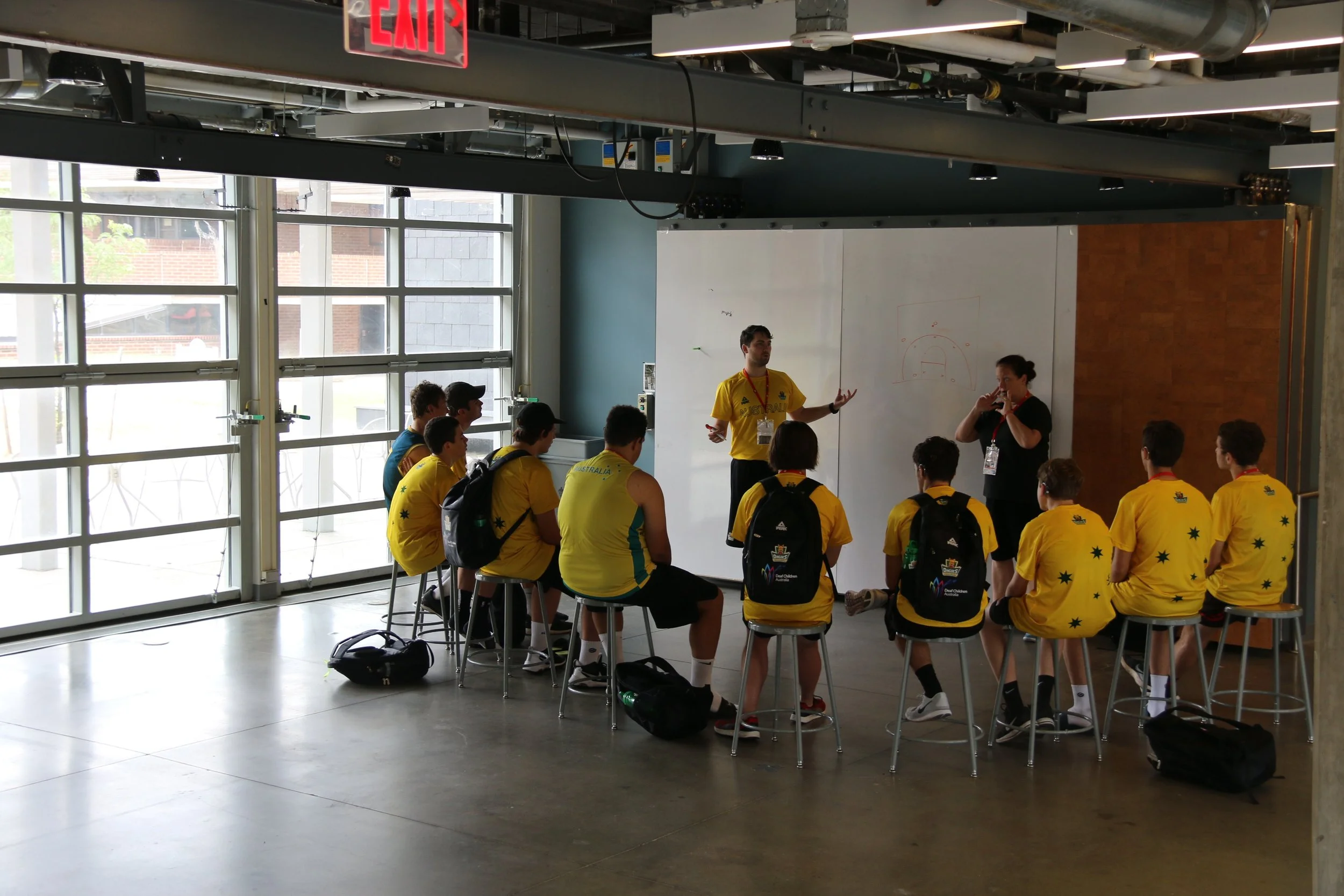 The Dingoes (U21 Mens) — Deaf Basketball Australia