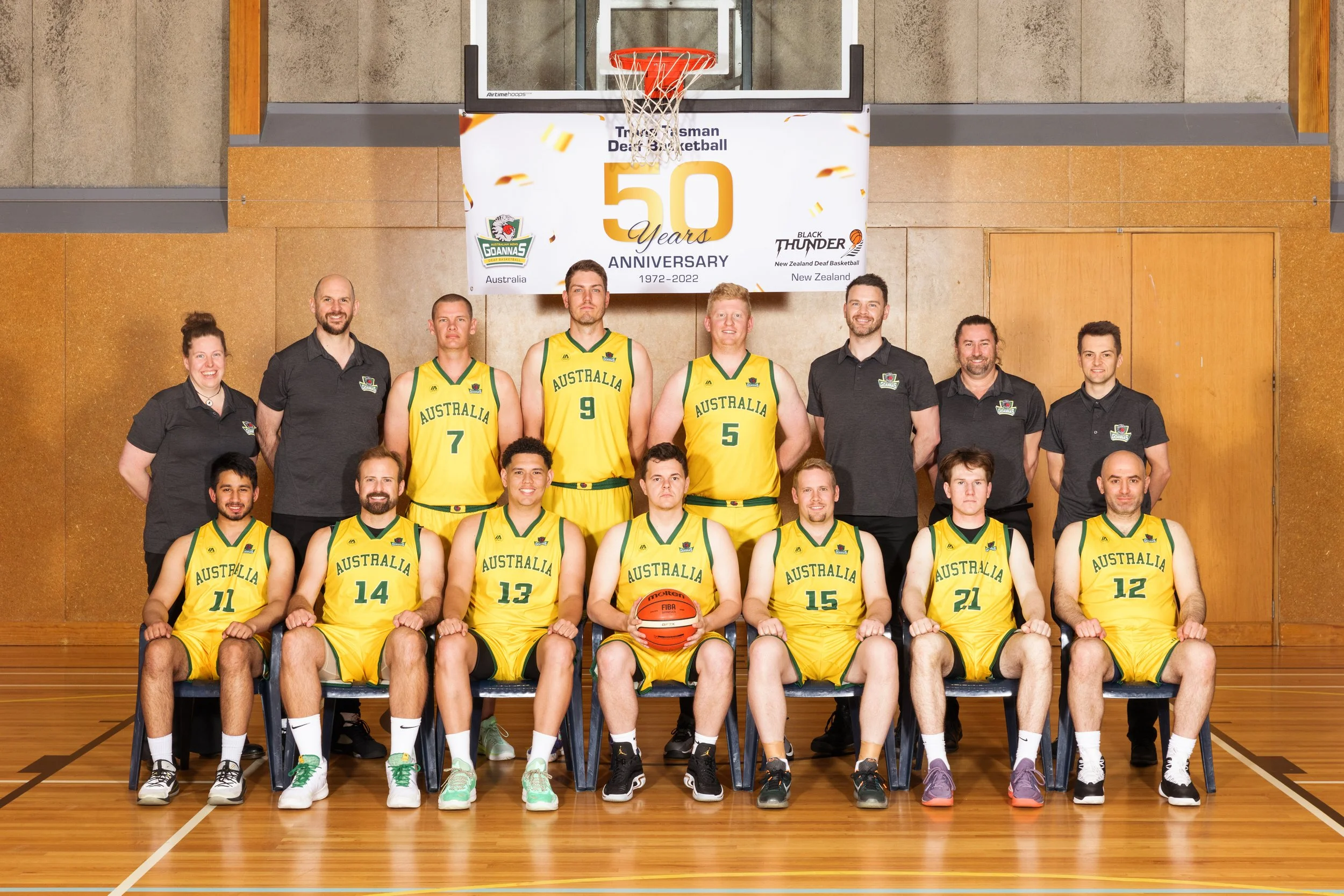 The Goannas (Mens) — Deaf Basketball Australia