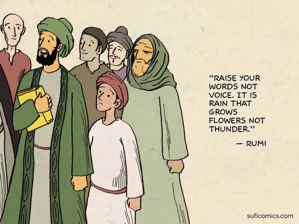 Best Rumi Quotes in Images that will Inspire your heart — Sufi Comics ...